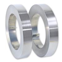 China 201 304 430 Hairline No.4 Polished Stainless Steel Strips 50mm Width 0.25mm Thick Coil for sale