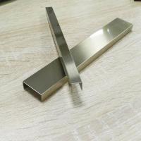 China PVD Colored Stainless Steel U Shape Trim Strip 304 316L 201 Gold Rose Gold for Tile Partition for sale