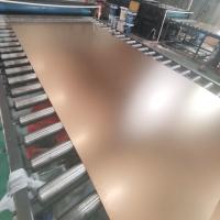 China PVD Colored Stainless Steel Sheet 304 Anti Fingerprint 1220x2440mm for Interior Decoration for sale