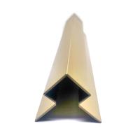 China PVD Colored Stainless Steel Trim Strips 1000mm No.4 Finish Interior Decoration for sale