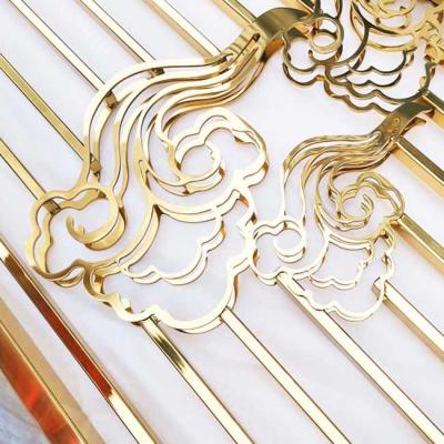 China 500×3000mm AISI 316 Stainless Steel Screen Partition with 8K Mirror Finish - Custom Room Divider for Commercial Interiors for sale