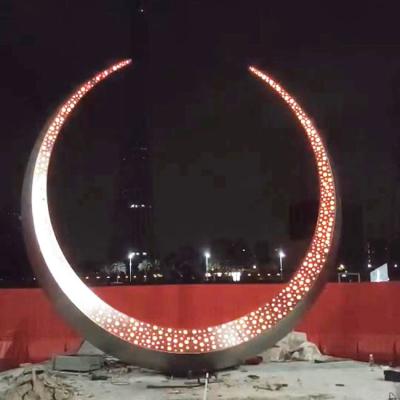 China Custom 304 316L Stainless Steel Sculptures with 10+ Year Color Guarantee for Outdoor Art and Decoration for sale