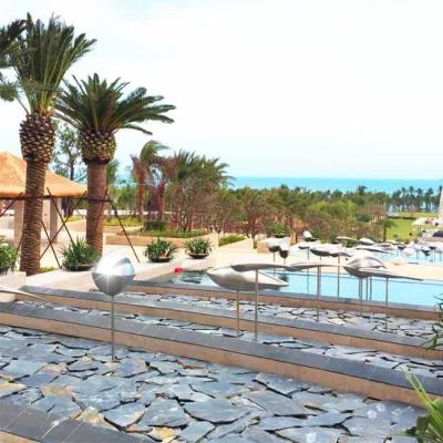 China ODM Custom 304/316 Stainless Steel Outdoor Sculptures with 10+ Color Options and 35-60 Day Lead Time for sale