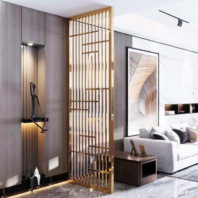 China JIS 316 AISI Stainless Steel Screen Partition Panels 500x2800mm 600x3000mm Custom OEM ODM Room Divider for sale