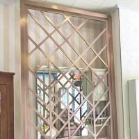 China PVD Colored Stainless Steel Screen Partition 304 316L Room Divider 500x2800mm Custom Size for sale