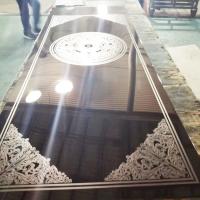 China Classic Etched Mirror 8K Black Stainless Steel Sheet 304 for Elevator Door Decoration for sale