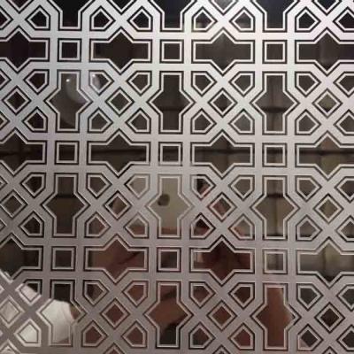 China Etched Mirror 8K Color Stainless Steel Sheet for Elevator Door for sale