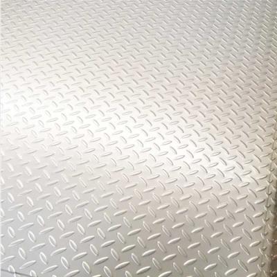 China ASME SA240 316 Stainless Steel Checkered Plate 6mm Anti-Slip Floor Sheet for sale