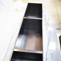 China Cross Hairline PVD Plating Stainless Steel Cabinet Shelf - SUS 304/316 Grade, 25-40 Day Lead Time, Custom Sizes for sale