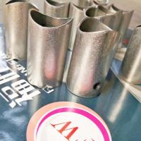 China 304L 316Ti Champagne Golden Stainless Steel Tube Vibration Finish 6m ISO9001 for sale