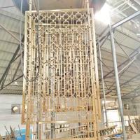 China PVD Colored Stainless Steel Screen Partition Room Divider 500x2800mm Custom Size for sale