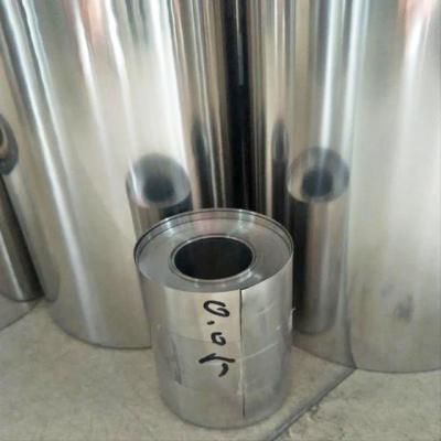 China 301 304 316 321 201 410 Stainless Steel Foil 0.01-0.1mm Thick | 500mm Width | Embossed Finish for sale