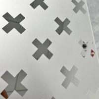 China Custom Mirror 8K Partial Etching Stainless Steel Sheet 304 1219x2438mm for sale
