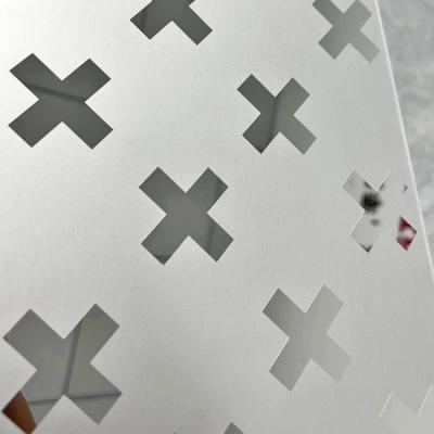 China Custom Mirror 8K Partial Etching Stainless Steel Sheet 304 1219x2438mm for sale