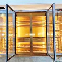 China Custom Stainless Steel Wine Cabinet - 250W Power, 0-22°C Temperature Range, SUS304 Material with Custom Sizes for sale