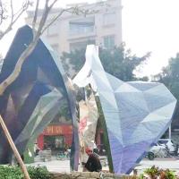 China ODM ASTM 316 Stainless Steel Garden Sculptures with 10+ Year Color Guarantee and Custom Dimensions for sale
