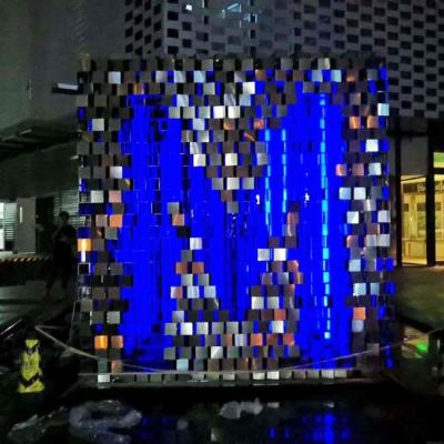 China ASTM GB JIS 304 Stainless Steel Abstract Sculpture - Custom 35-60 Day Lead Time with Mirror/Hairline Finish for sale