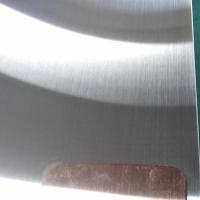 China 304 316L Stainless Steel Sheet 8mm 5mm Thickness Satin Brushed Hairline Finish 320 Grit for sale