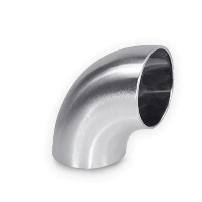 China Grade 304 316 Stainless Steel Elbow Pipe Fittings 10-100mm DN with 45° 90° 180° Angles for Industrial Applications for sale