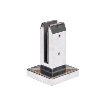 China 316L Stainless Steel Glass Clamp Holder for Swimming Pool Fence 150mm Height for sale