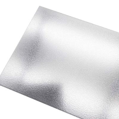 China 304 Embossed Stainless Steel Sheets 1240x2438mm Scratch Resistant Coating Kitchen Sink Bar Counter for sale