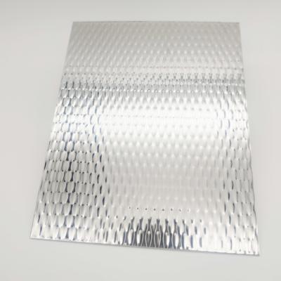 China 304 Stainless Steel 5WL Wave Pattern Stamped Sheet - 750×4000mm Size with High Temperature Resistance for sale