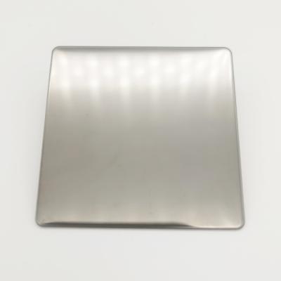 China 8K Gray Colored Stainless Steel Sheet 304 316L Mirror Finish Anti-Fingerprint for Hotel Decoration for sale
