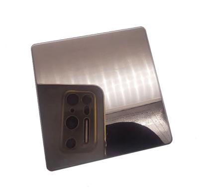China PVD Colored Stainless Steel Sheet 304 1219x2438mm Mirror Gold Finish for Interior Decoration for sale