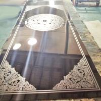 China 4x8 201 304 316L Mirror PVD Color Etched Stainless Steel Sheet for Elevator Door Custom for sale