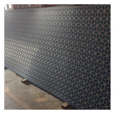 China Golden Metal Etching Mechanical Carbon Stainless Steel Sheet Scratch Resistant for sale
