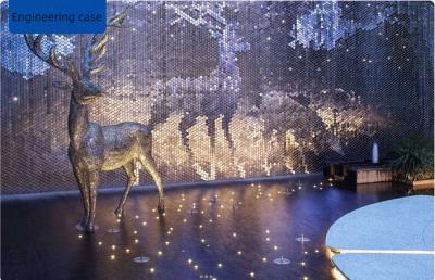 China Stainless Steel Mosaic Tile 300mm x 300mm PVD Colored Wall Backsplash for sale