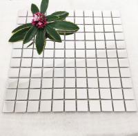 China 20x20mm Small Particle 304 Stainless Steel Mosaic Tiles - Mirror & Hairline Finishes for Bathroom & Commercial Spaces for sale