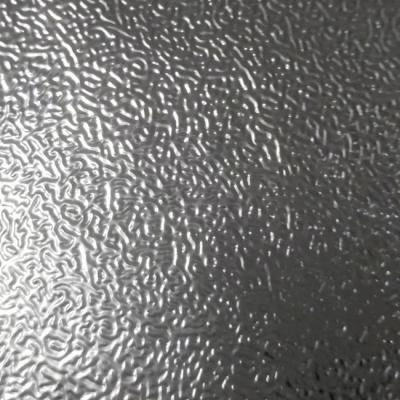 China Cold Rolled Stainless Steel Foil Coil 0.05mm Orange Peel Embossed 304 Grade for sale