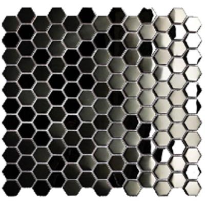China 304 Stainless Steel Mosaic Tile Wall Sticker 0.3-10mm Thickness for Kitchen Decoration for sale