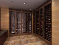 China OEM Custom 250W Multi Zone Compressor Wine Cabinet 110 220V Stainless Steel for sale