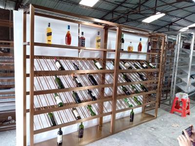 China Customizable SUS304 Stainless Steel Wine Cabinet 110/220V Multi-Zone Compressor Refrigerator for Hotels for sale
