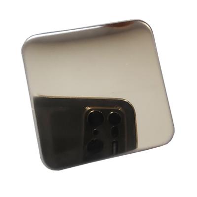 China Decorative Mirror Champagne Gold Stainless Steel Sheet 0.3-3mm for Hotel Interior Decoration for sale