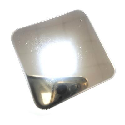 China 304 Mirror Platinum Stainless Steel Sheet 0.3-3mm Custom Size for Interior Decoration for sale