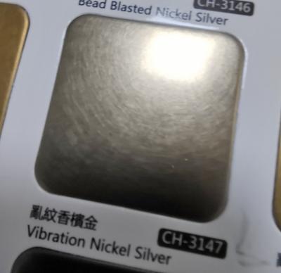 China Champagne Gold PVD Brushed 304 Stainless Steel Sheet 1219x2438mm Anti Fingerprint for Interior Decoration for sale
