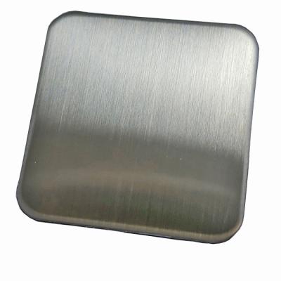 China Wholesale Customized Champagne Brushed Stainless Steel Sheet 0.3-120mm for Decoration for sale