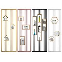 China Nordic Stainless Steel Screen Partition 304 Grade PVD Gold Room Divider for Hotel Living Room for sale