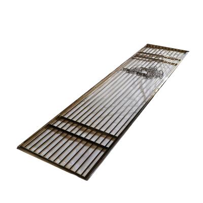 China 304 Stainless Steel Screen Partition Custom Size PVD Colored Interior Decoration Lobby Room Divider for sale