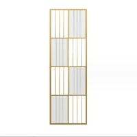 China Stainless Steel Screen Partition Room Divider PVD Colored Custom Size 304 Grade for Villa Hotel Club Decoration for sale