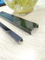 China Custom Black PVD 304 Stainless Steel Trim Strips 10mm 20mm for Apartment Decoration for sale