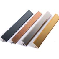 China 304 316L Custom PVD Colored Stainless Steel Tile Trim 10mm 20mm for Villa Decoration for sale