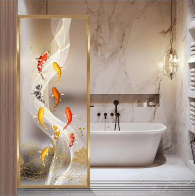 China Custom Stainless Steel Screen Partition PVD Coated Room Divider 304 Grade for Villa Hotel Decoration for sale