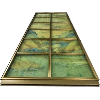 China PVD Colored Stainless Steel Screen Partition Room Divider Custom Size 304 Grade for sale