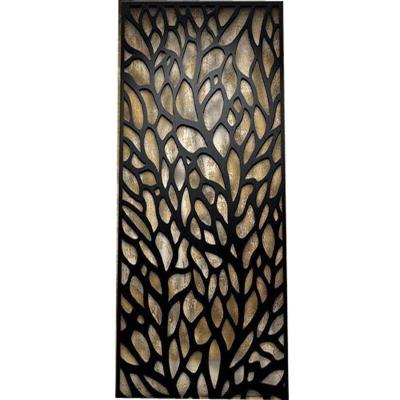 China Stainless Steel Screen Partition 3300mm Height PVD Color Coated Laser Cut Panels for sale