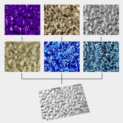 China PVD Colored Stainless Steel Sheet Mirror Gold 304 Grade 1219x2438mm for Wall Cladding for sale
