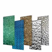 China 304 Mirror Water Ripple Stainless Steel Honeycomb Panel 1.2mm Thickness for Decoration for sale